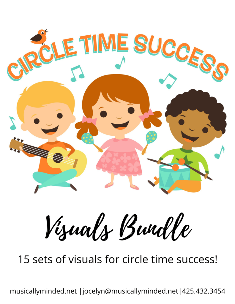 Circle Time Success Visuals Bundle - Circle Time Success