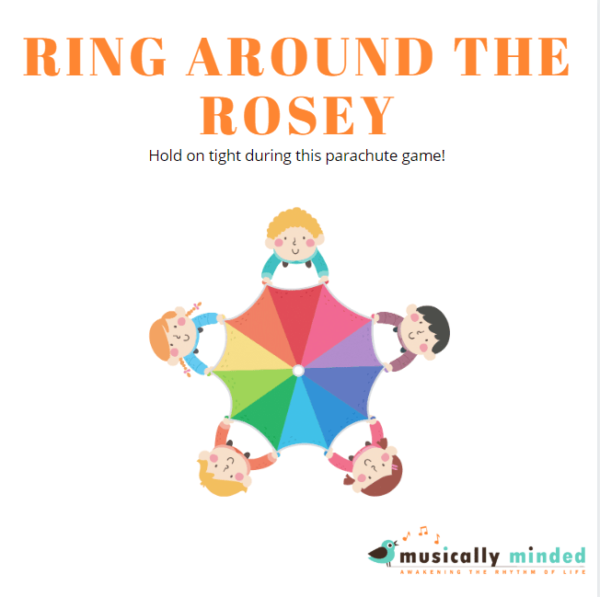 Children's Parachute Game - Circle Time Success - Ring Around the Rosey