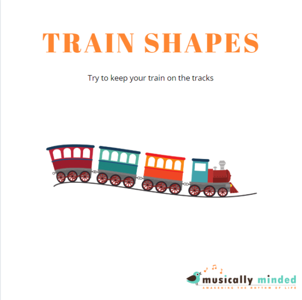 Preschool Songs About Shapes - Circle Time Success - Train Shapes